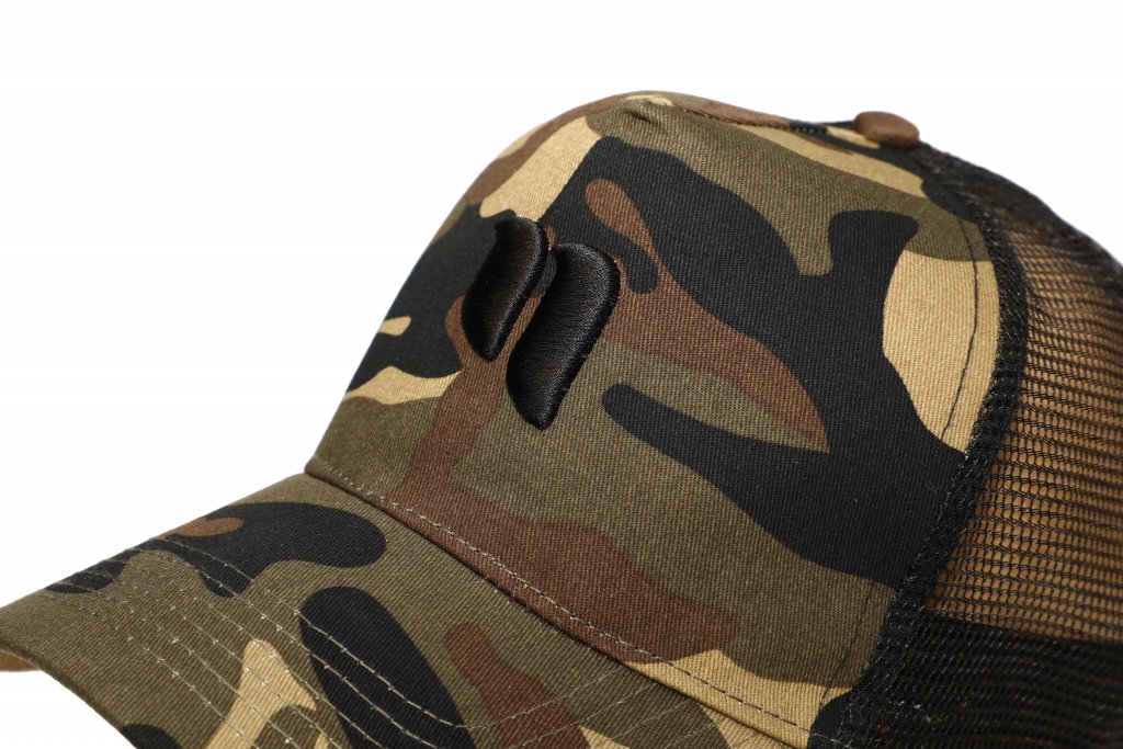 Nikl Kšiltovka Síťovaná Camu Logo | Doctor Fishing - Rybářské potřeby